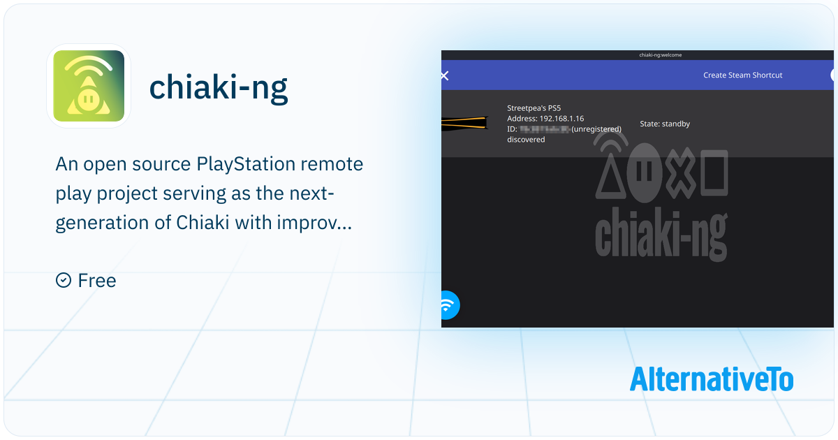 chiaki-ng: Next-Generation of Chiaki (the open-source remote play ...