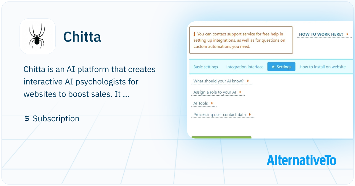 Chitta: A platform for creating interactive AI psychologists for ...