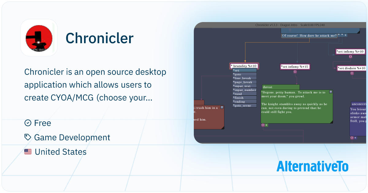 Chronicler: Open source desktop application | AlternativeTo