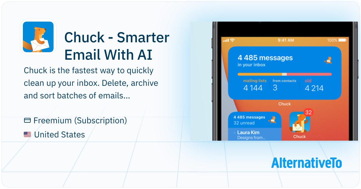 Chuck - Smarter Email With AI: Chuck is the fastest way to quickly ...