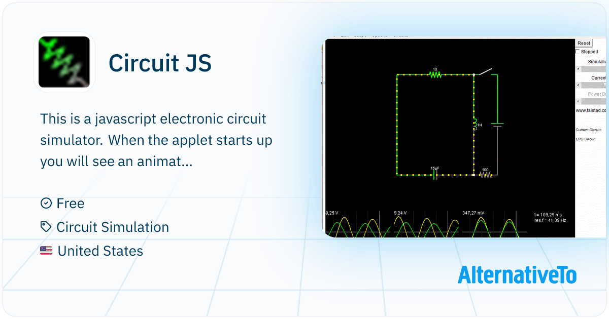 Circuit JS: Animated electronic circuit simulator using ideal ...