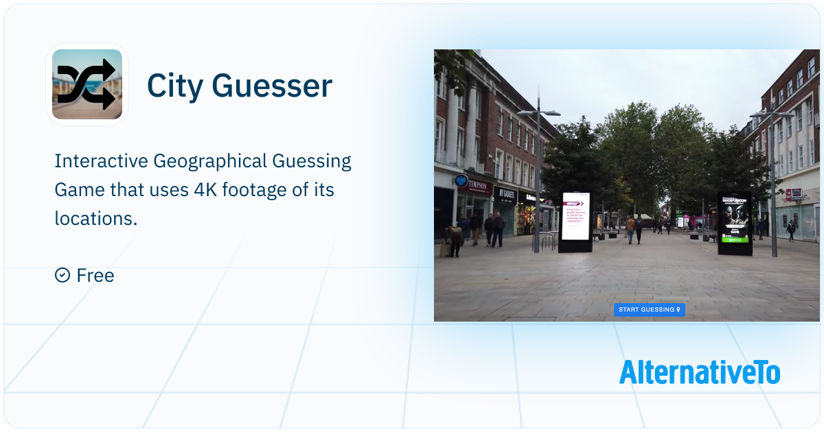 City Guesser: GeoGuessr, but with real video. Guess your location based ...