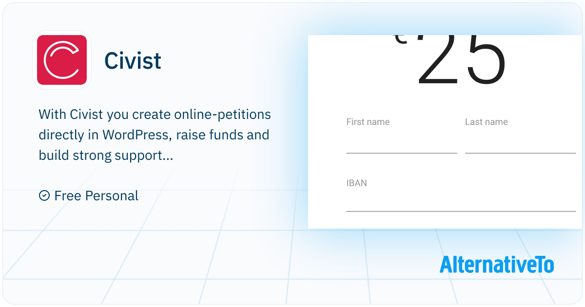 Civist: Start petitions directly in WordPress, raise funds and build ...