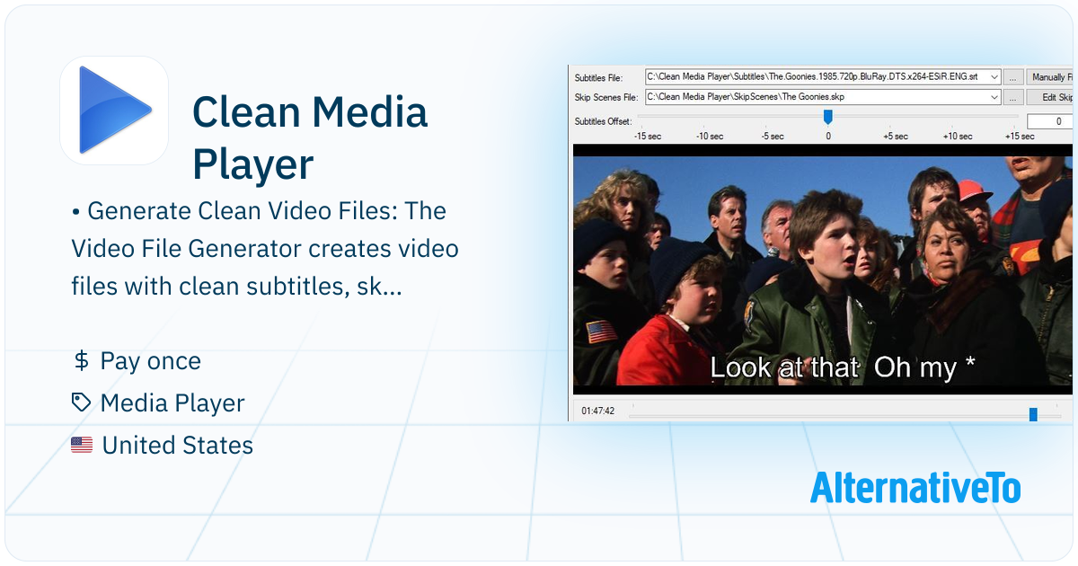 Clean Media Player: Watch movies and shows without profanity ...