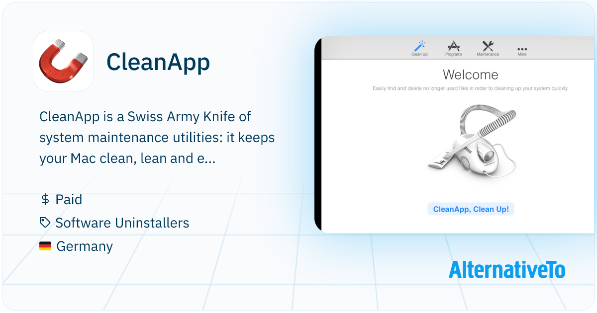CleanApp: Reclaim hard drive space | AlternativeTo