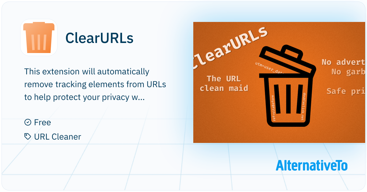 ClearURLs: This extension will automatically remove tracking ...