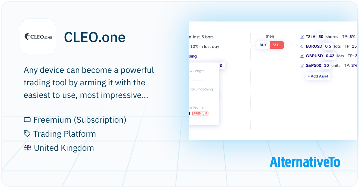 CLEO.one: Make time, save money. Trading today goes hand in hand with ...