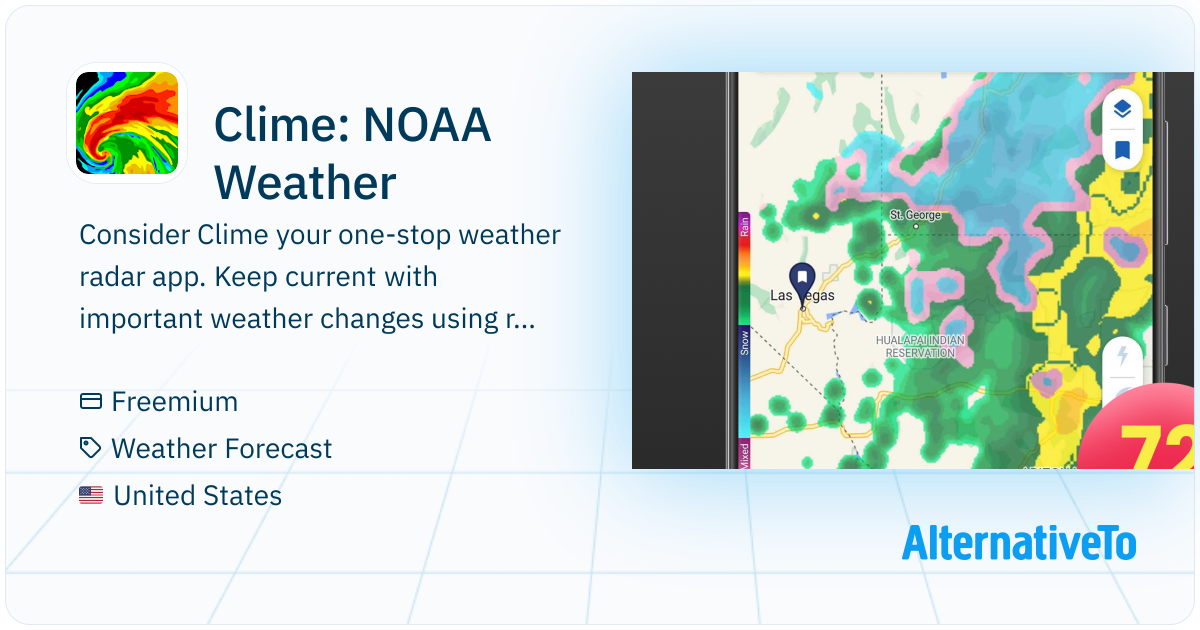 Clime: NOAA Weather: Radar Live is an all-in-one weather tracker right ...