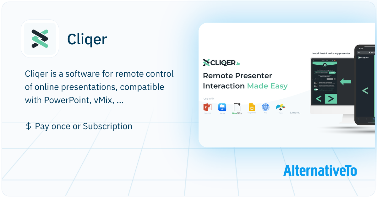 Cliqer: Online clicker for remote speakers in presentations and events ...