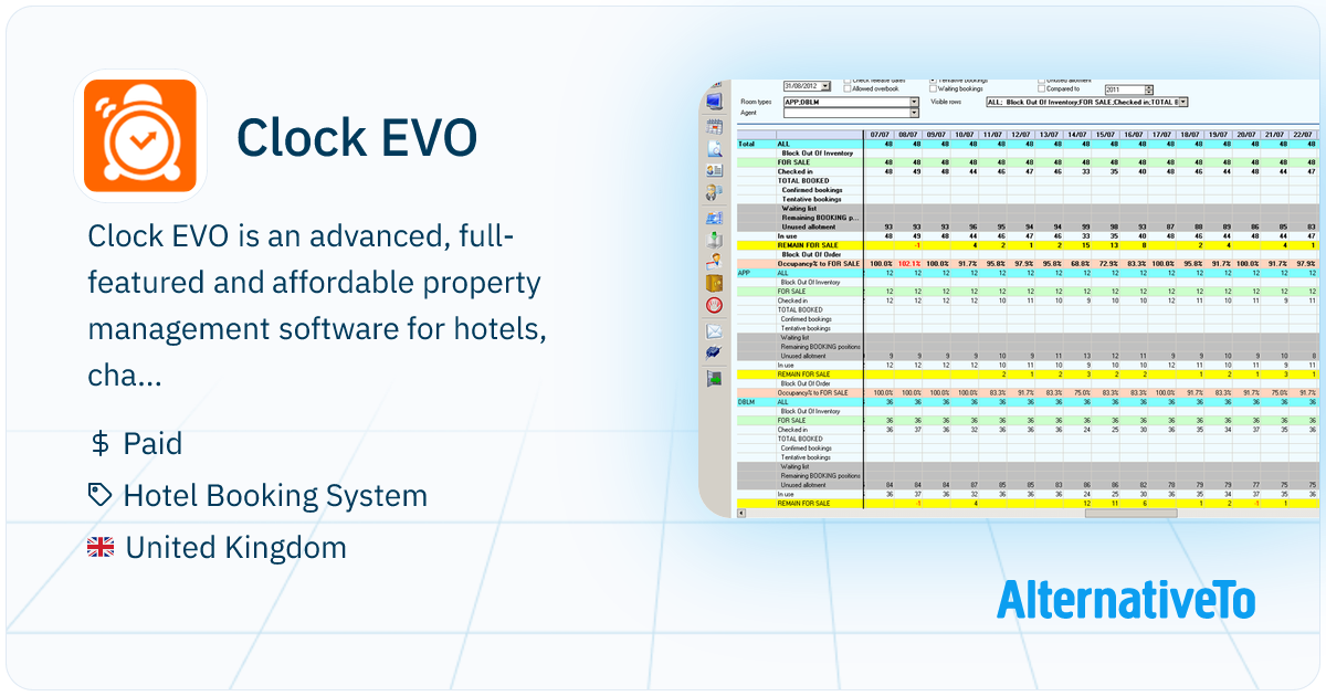 Clock EVO: Advanced, full-featured and | AlternativeTo