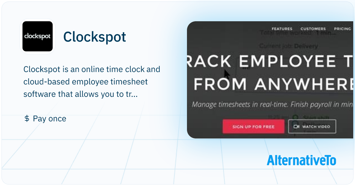 Clockspot: ’s online time clock makes timesheets and payroll painless ...