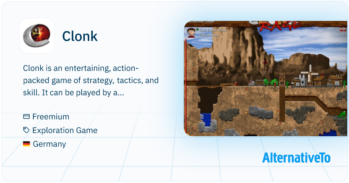Clonk: Entertaining, action-packed game of | AlternativeTo