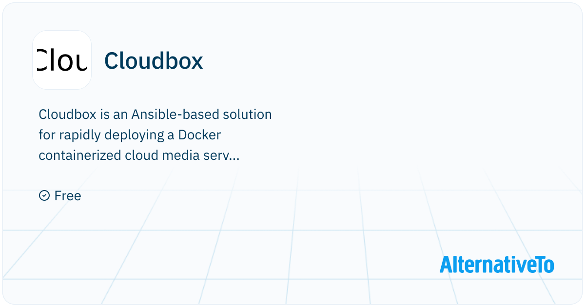 Cloudbox: Ansible-based solution for rapidly deploying a Docker ...