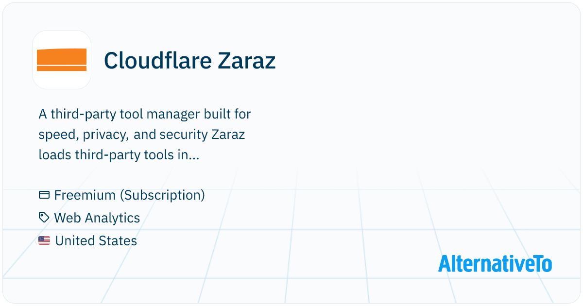 Cloudflare Zaraz: Cloud-based third-party tool loading for privacy ...