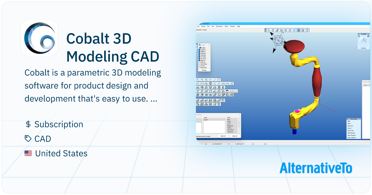 Cobalt 3D Modeling CAD: Cobalt is a parametric 3D modeling software for ...