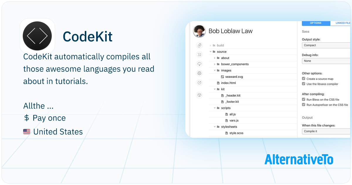 CodeKit: Automatically compiles all those awesome | AlternativeTo