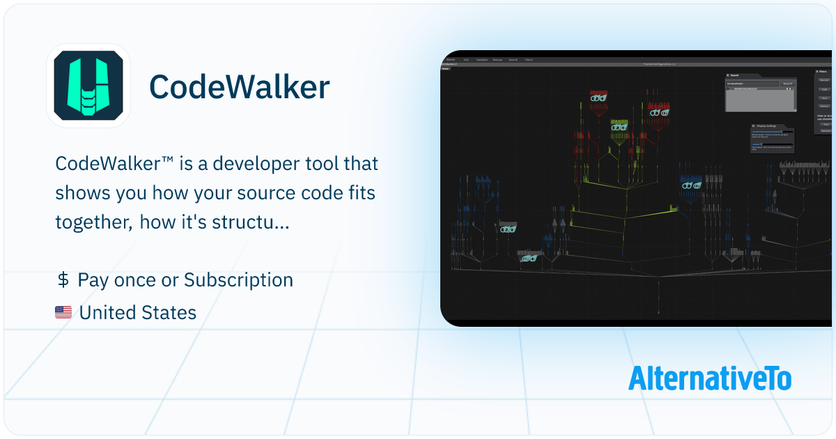 CodeWalker: Developer tool that shows you how your source code fits ...