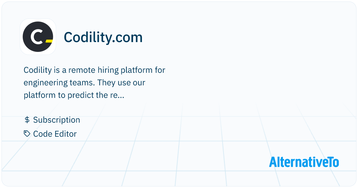 Codility.com: Codility is an evidence-based platform helps hiring teams ...
