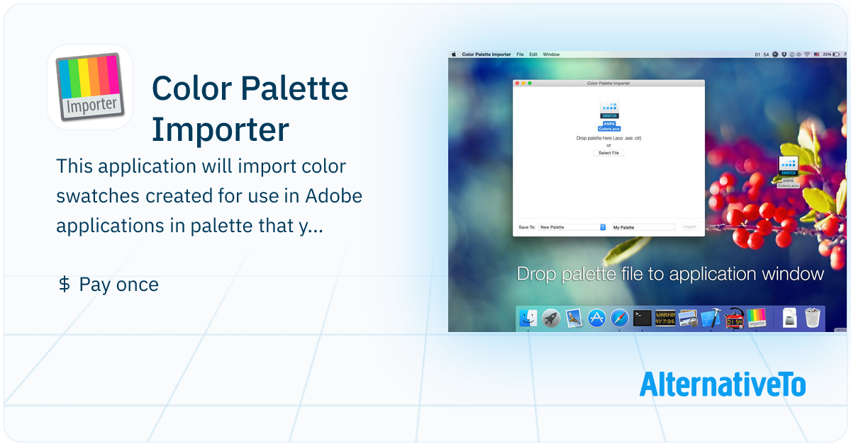 Color Palette Importer: This application will import color swatches ...