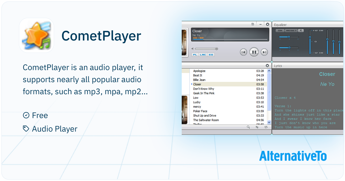 CometPlayer: Your turn to sing, my time to shine | AlternativeTo