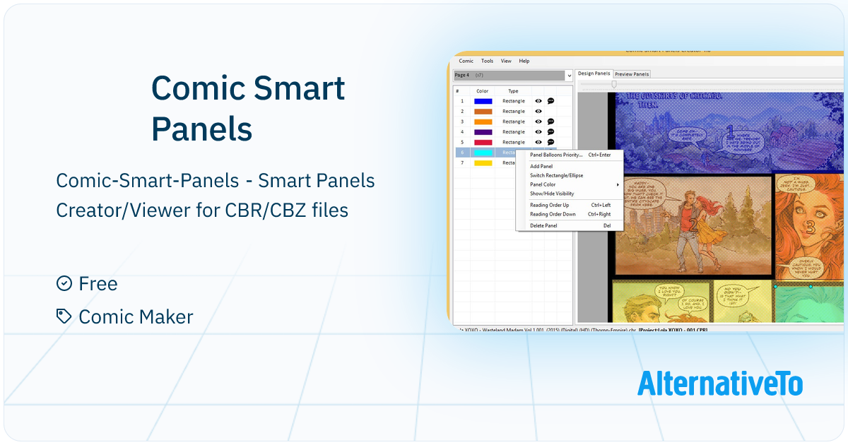 Comic Smart Panels: Create Smart Panels with drag/drop functionality ...