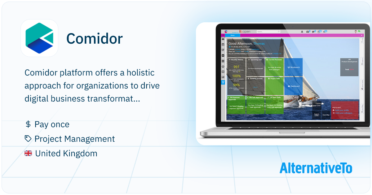 Comidor: Integrated platform that smartly connects people, data and ...