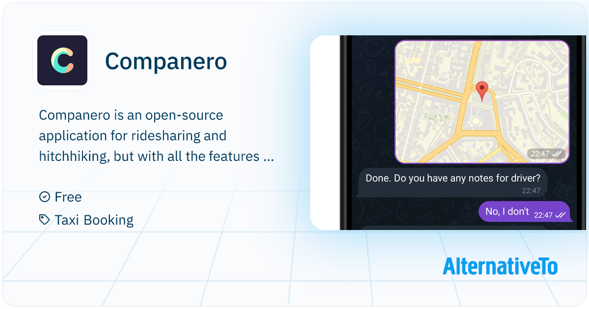 Companero: An open-source ridesharing and hitchhiking service ...