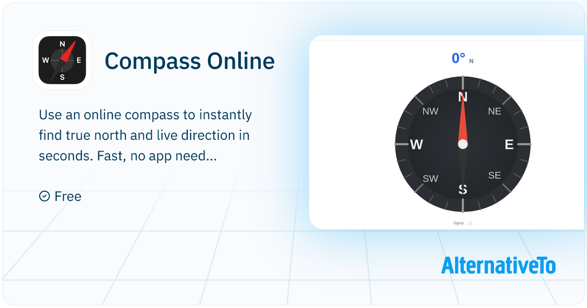 Compass Online: Navigation in your browser | AlternativeTo