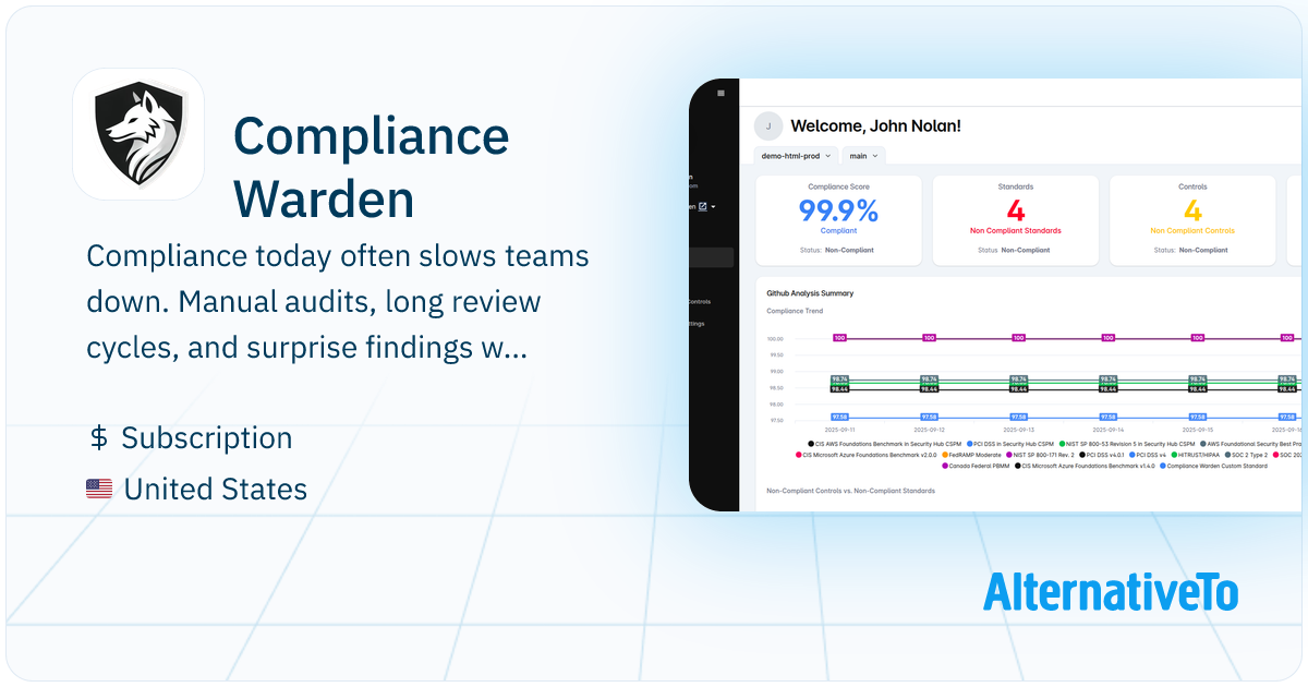 Compliance Warden: AI-powered compliance platform that scans every pull ...