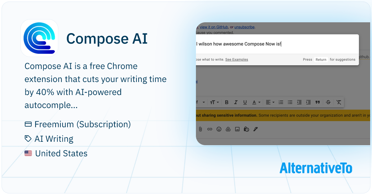 Compose AI: Automate the typing process with our AI-powered extension ...