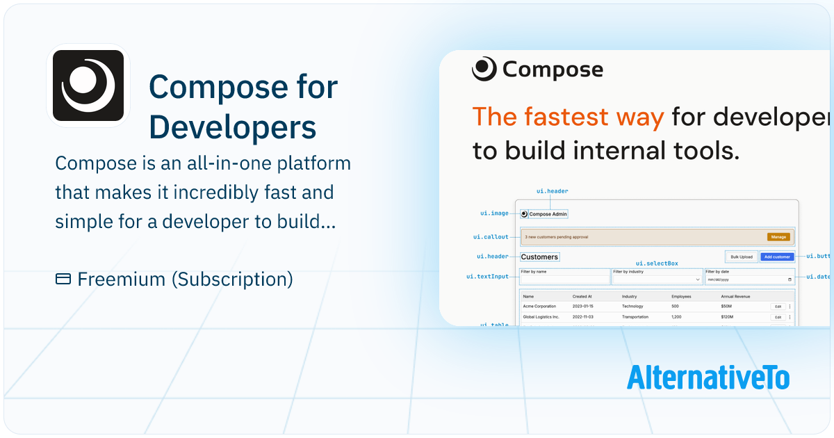 Compose for Developers: The fastest and simplest way to build internal ...