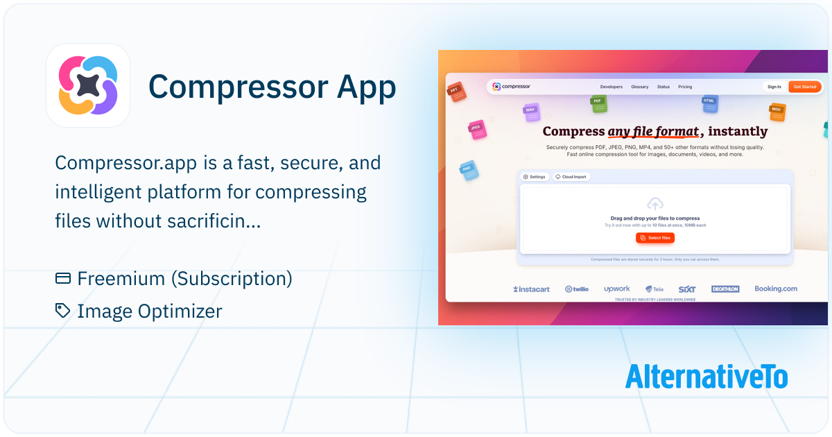 Compressor App: Compress images, videos, documents, and 50+ file types ...
