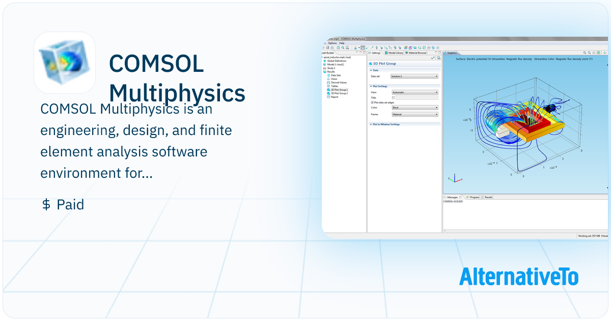 COMSOL Multiphysics: Engineering, design | AlternativeTo