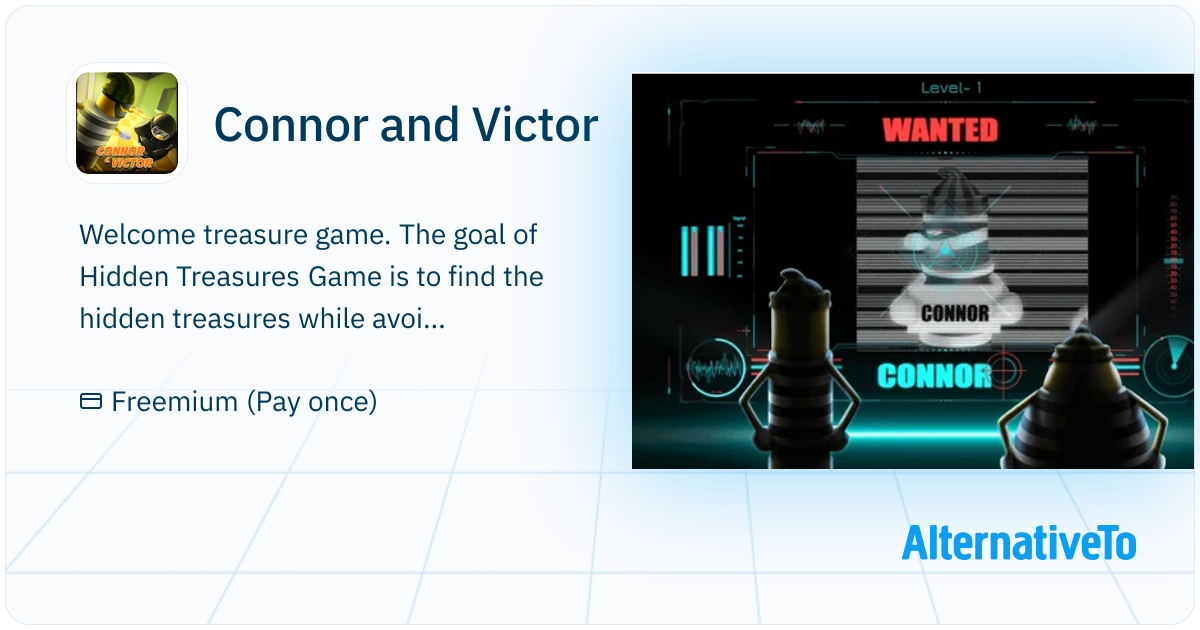 Connor and Victor: Welcome treasure game. The goal of Hidden Treasures ...
