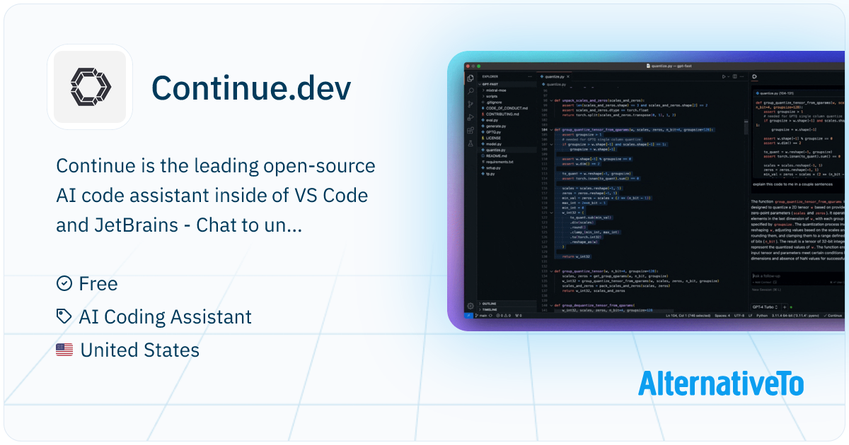 Continue.dev: Continue is the leading open-source AI code assistant ...