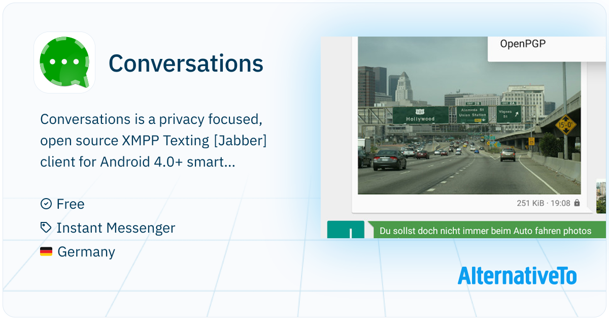Conversations: A Jabber/XMPP chat client, designed with ease of use and ...