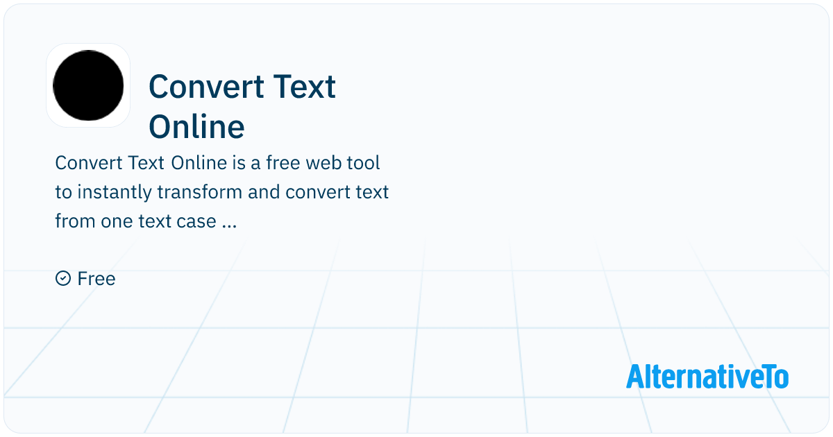 Convert Text Online: Free online text case converter to transform text ...
