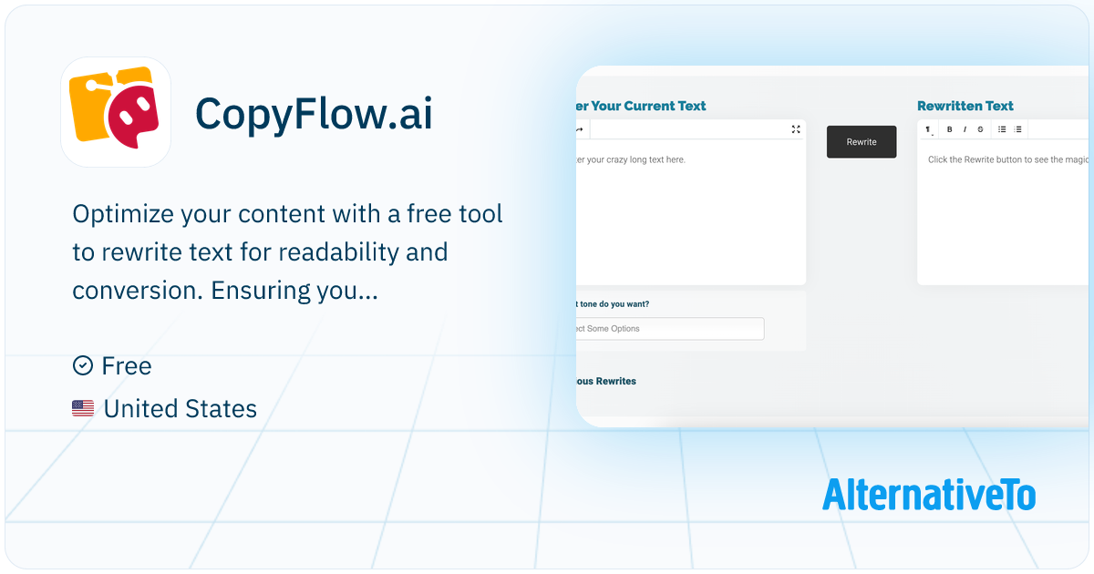 CopyFlow.ai: Copy your text, paste it into CopyFlow.ai, and watch it ...