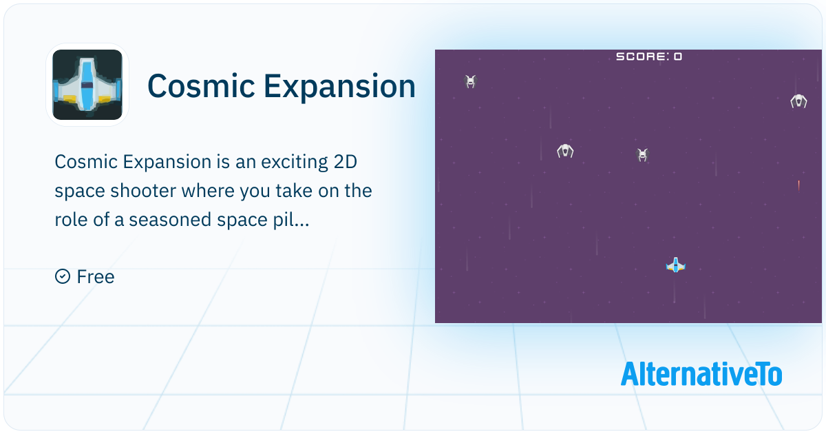 Cosmic Expansion: Exciting 2D space shooter | AlternativeTo
