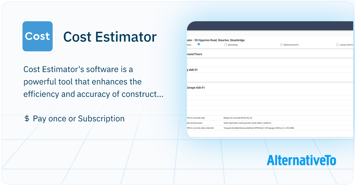 Cost Estimator: Provides detailed, data-driven cost estimates for ...