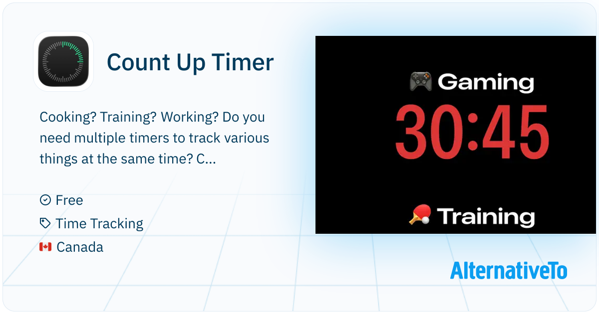Count Up Timer: Free app that lets you run multiple timers ...