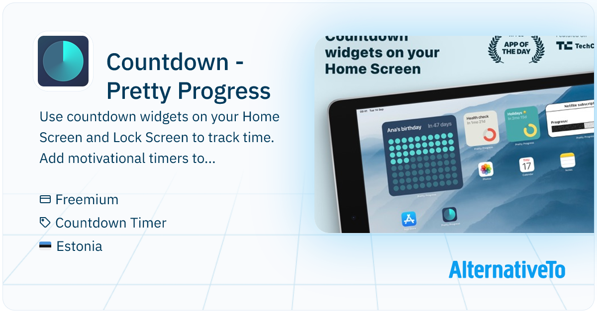 Countdown - Pretty Progress: Time tracking software that provides ...