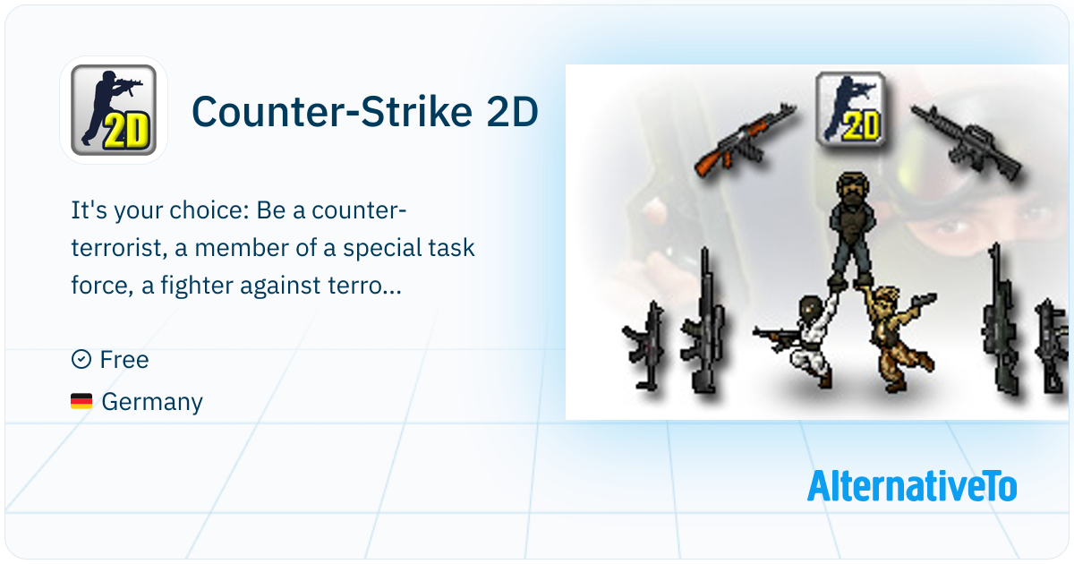 Counter-Strike 2D: Top-Down Multiplayer Shooter More than just Counter ...