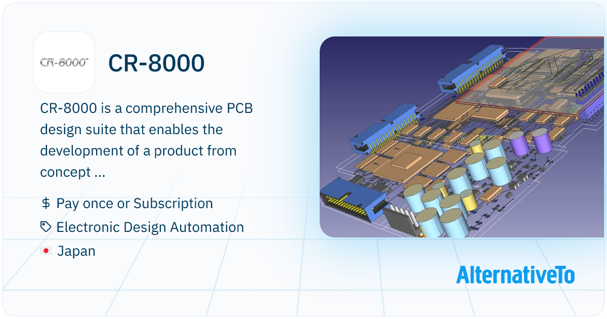 CR-8000: Comprehensive PCB design suite that | AlternativeTo
