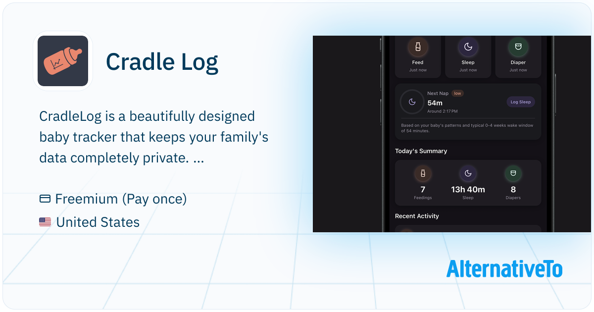 Cradle Log: Offline-first baby tracker with voice logging and on-device ...