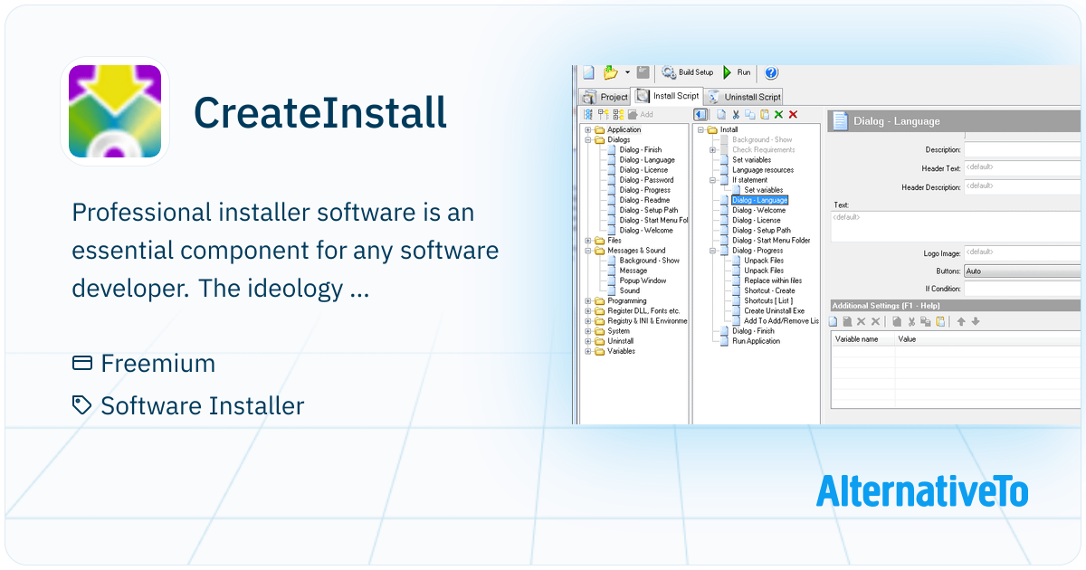 CreateInstall: Professional installer software is an essential ...