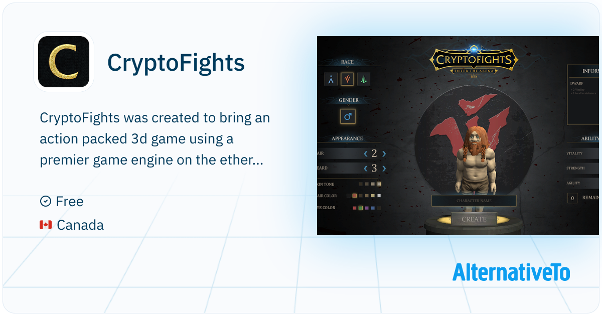 CryptoFights: Player VS. Player 3D Fighting Game on the Blockchain ...