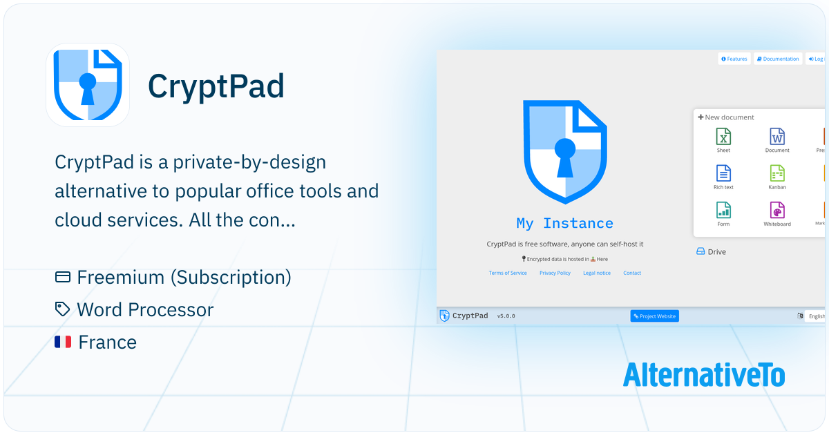 CryptPad: Collaborative office suite that is end-to-end encrypted and ...