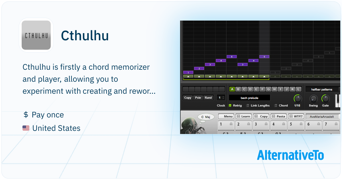 Cthulhu: Is firstly a chord memorizer and player | AlternativeTo