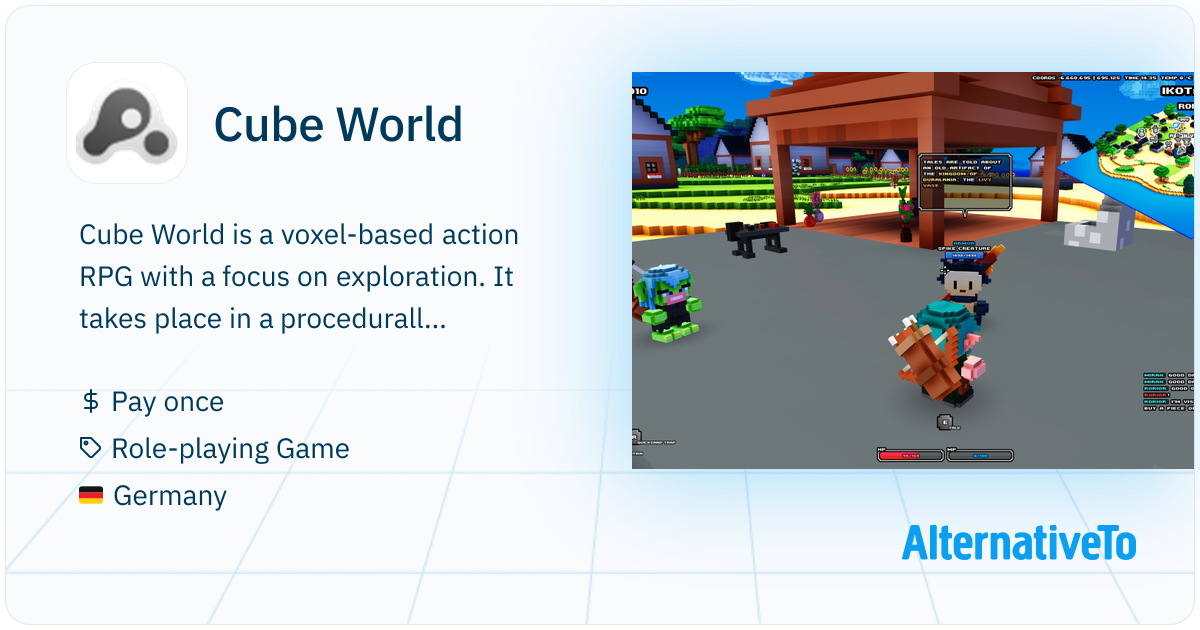 Cube World: Voxel-based action RPG with a | AlternativeTo